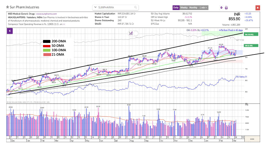 Sun Pharma and Infosys Bounced from Their Important Support Levels ...
